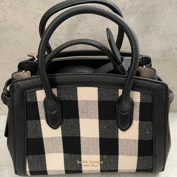 kate spade | Bags | Kate Spade Knott Gingham Mini Satchel | Poshmark